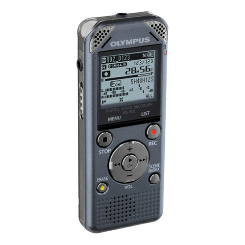 Olympus WS-802 Digital Recorder (Grey)