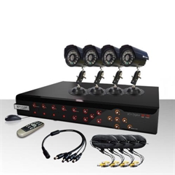 CA104-H02 DVR and Security Camera Kit